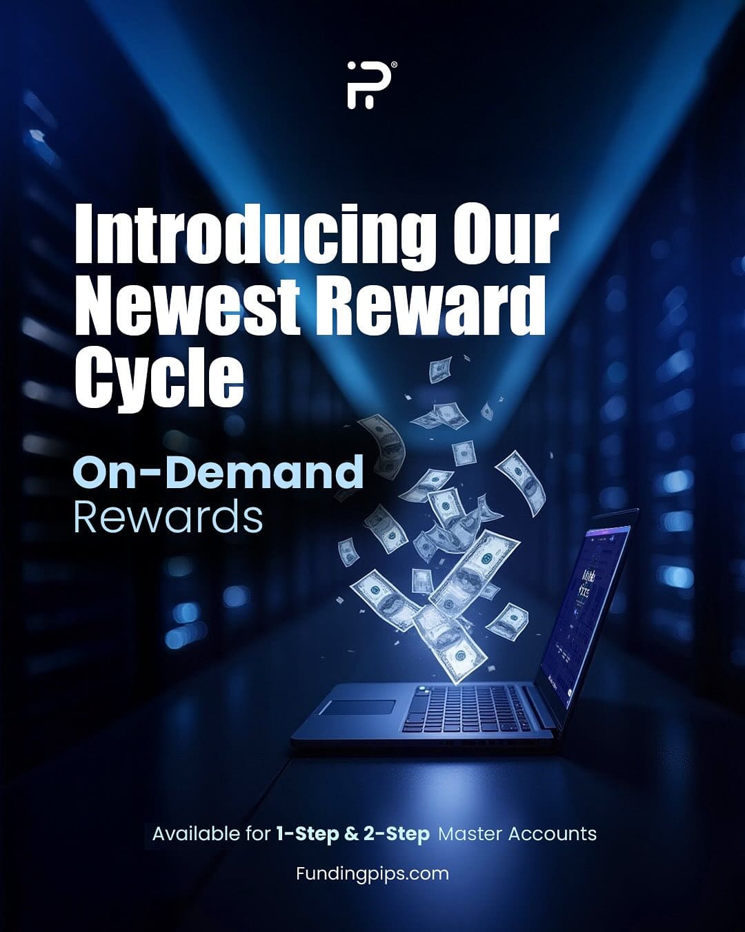 FundingPips Launched On-Demand Rewards with 90% Profit Split